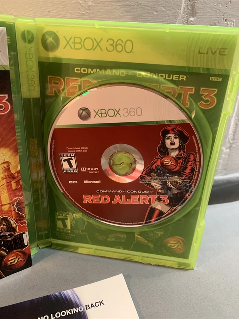 COMMAND & CONQUER: Red Alert 3 (Microsoft Xbox 360, 2008) Complete With ...