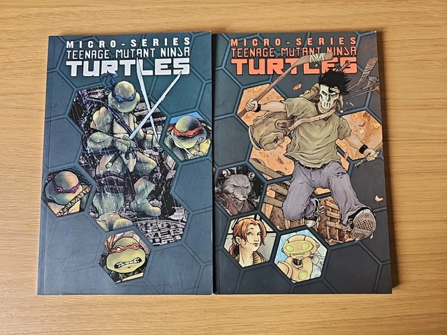 IDW COMICS TEENAGE Mutant Ninja Turtles Micro Series Graphic Novel Vol ...