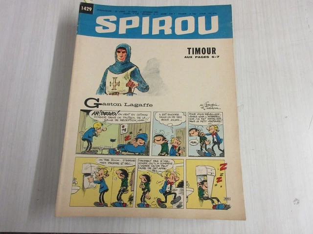 SPIROU 1429 02.09.1965 AUTO Jim CLARK 9ème ART : Donald DUCK Walt DISNEY EUR 8,00 - PicClick FR