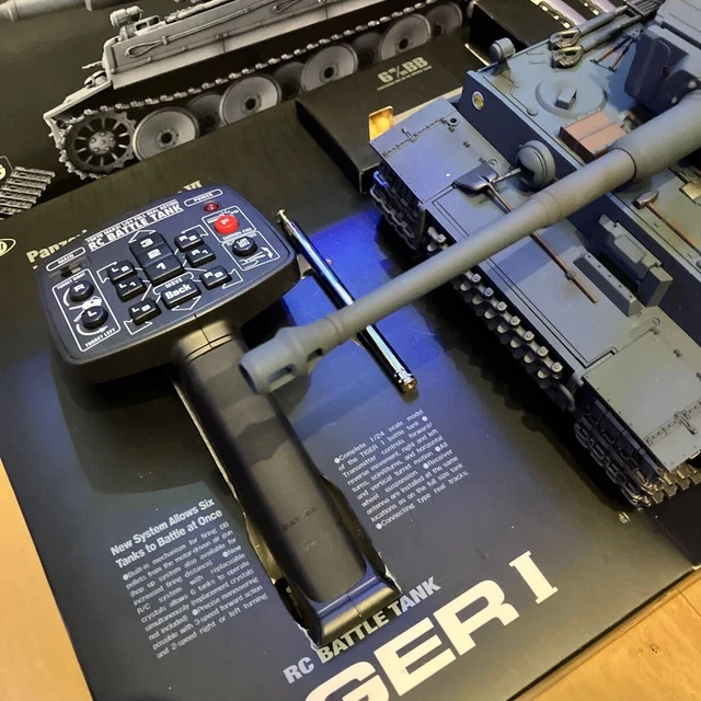 IRREGULAR TIME [HOBBY] Tokyo Marui 1/24 RC Battle Tank Series Tiger I ...