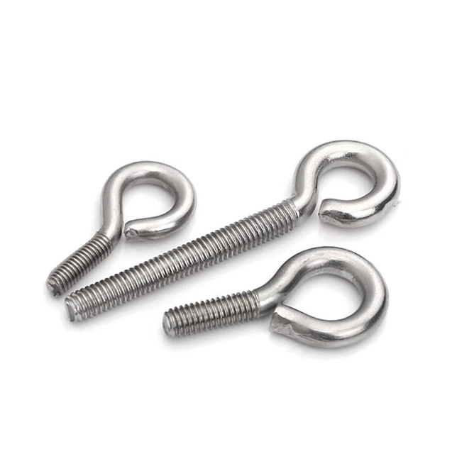 M4 M5 M6 Heavy Duty Lifting Screw O-Type Loop Eye Screw Eyebolt,A2 304 ...