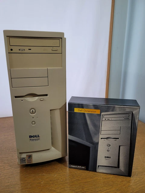 DELL DIMENSION XPS Retro Gaming Pentium III Tower Beige PC Tower Win 98 ...