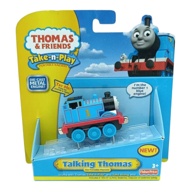 TALKING THOMAS & Friends Take Along Die Cast Train Engine 2009 Light ...