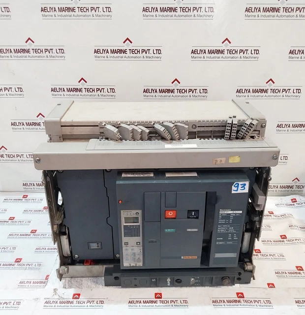 MERLIN GERIN MASTERPACT NW40 H1 Circuit Breaker 4000A 1000V 12kV $8,077 ...