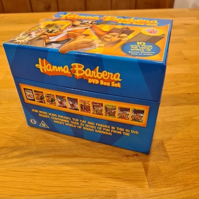 Hanna Barbera 10 Dvd Box Set Flintstones Top Cat Wacky Races Hong Kong