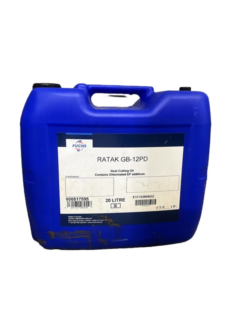 FUCHS RATAK GB-12-PD Oil 20LTR £75.00 - PicClick UK