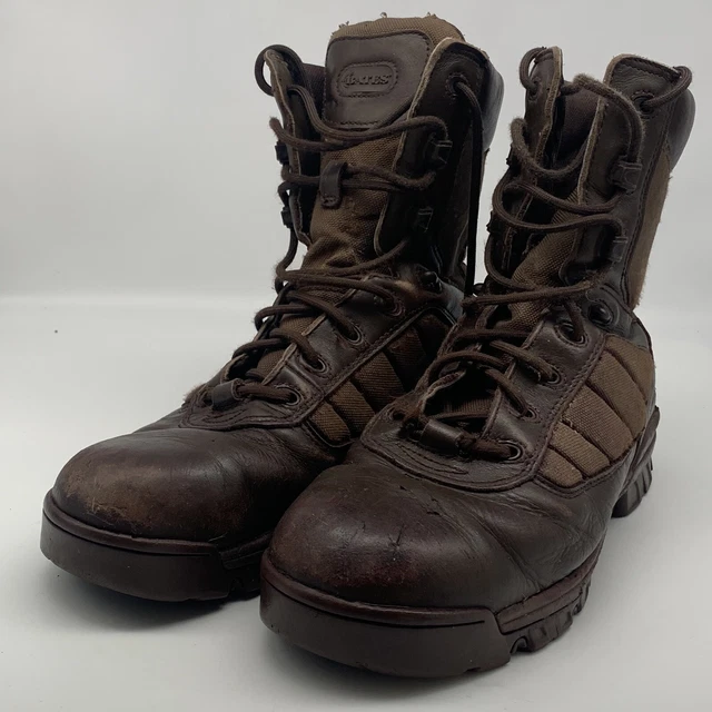 BRITISH ARMY RAF Military Issue Bates Lightweight Patrol Combat Boots ...