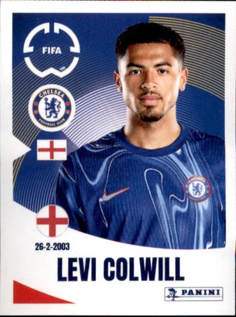 PANINI FIFA CLUB World Cup 2025 Sticker 229 - Levi Colwill - Chelsea ...