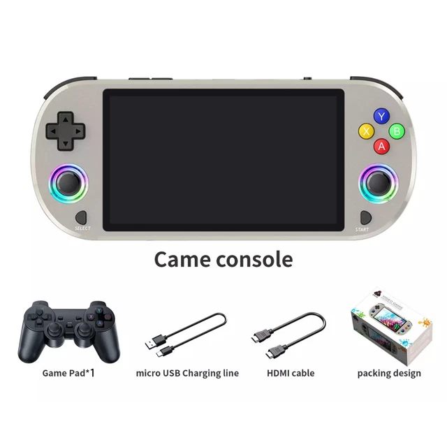 M22 PRO 64GB Retro 64GB Handheld-Spielkonsole - Grau Transparent EUR 35 ...
