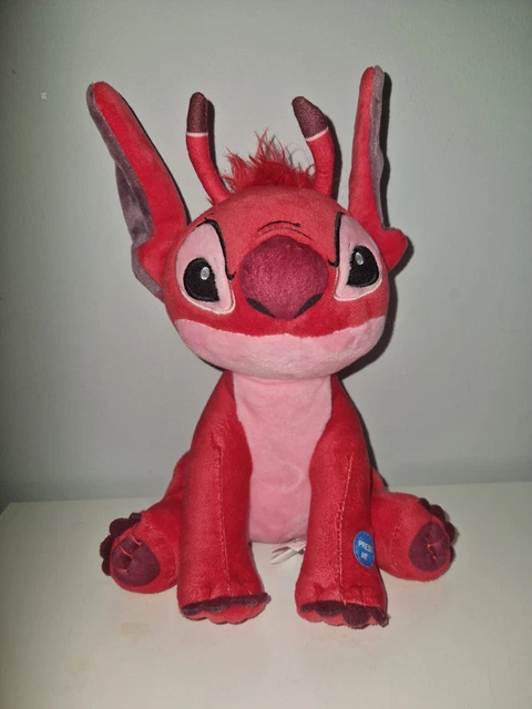 DISNEY LILO AND Stitch, Red Leroy Plush Talking Soft Toy £8.00 ...