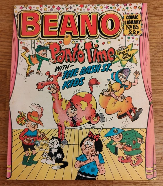 COMIC - CLASSIC Beano Comic Library No #65 Panto Time With The Bash ...