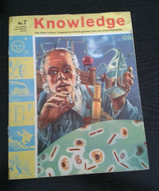 KNOWLEDGE COLOUR MAGAZINE from 1960s No 7 Other numbers available £5.50 ...