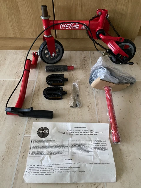 COCA COLA COKE micro bike brand new boxed vintage very rare collectible ...