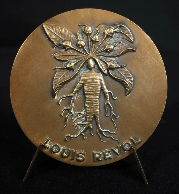 MEDAL MANDRAKE OFFICINALE Hallucinogènes Legends Magic Louis Revol 1956 ...