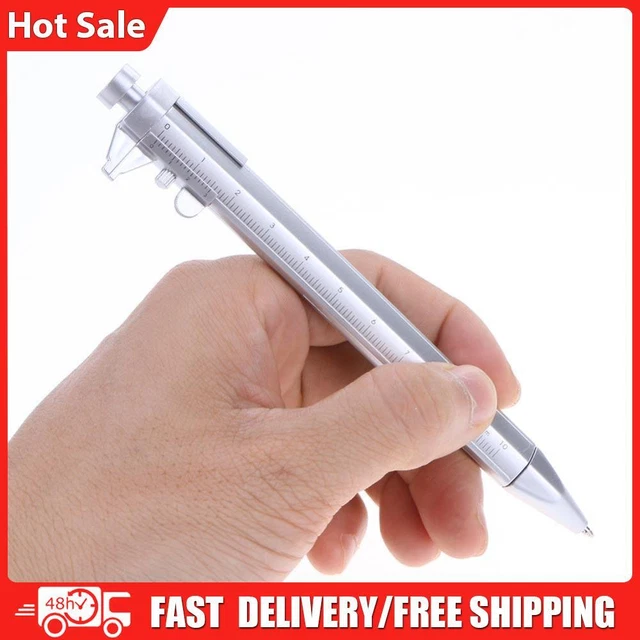 SCALE CALIPER LEVEL Pen Accurate Vernier Caliper School Office Supplies ...