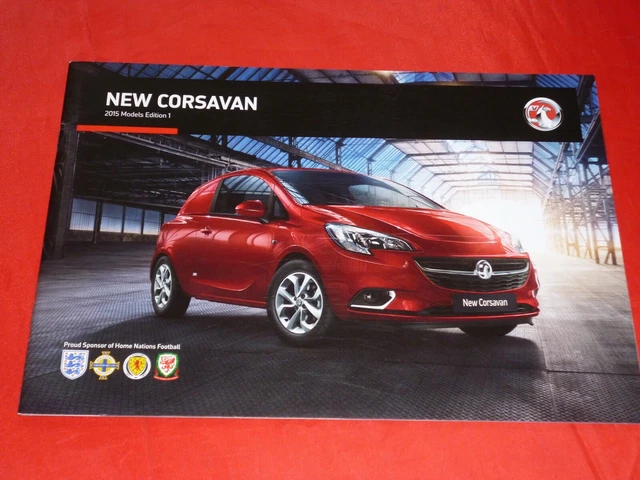 VAUXHALL OPEL CORSAVAN + Corsavan Sportive Prospekt Brochure Depliant ...