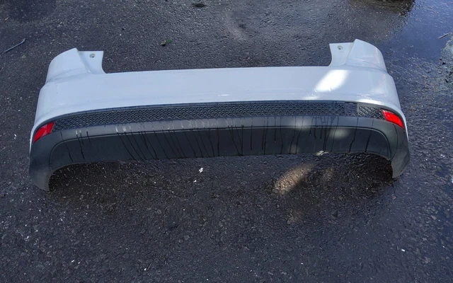 FORD FOCUS ZETEC MK3 Bumper Rear White 5B 1.0 Ecoboost 2014 £89.50 ...