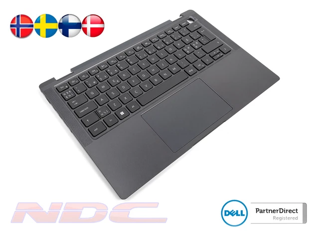 DELL LATITUDE 9430/2-IN-1 Palmrest/Touchpad & NORDIC Backlit Keyboard ...