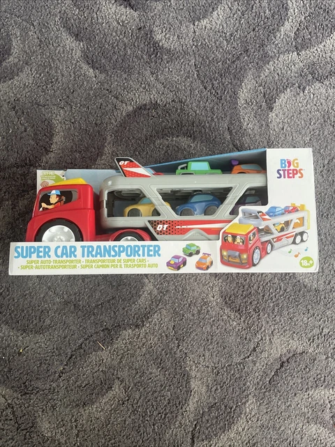 BIG STEPS GROOVE: Super Car Transporter £25.00 - PicClick UK