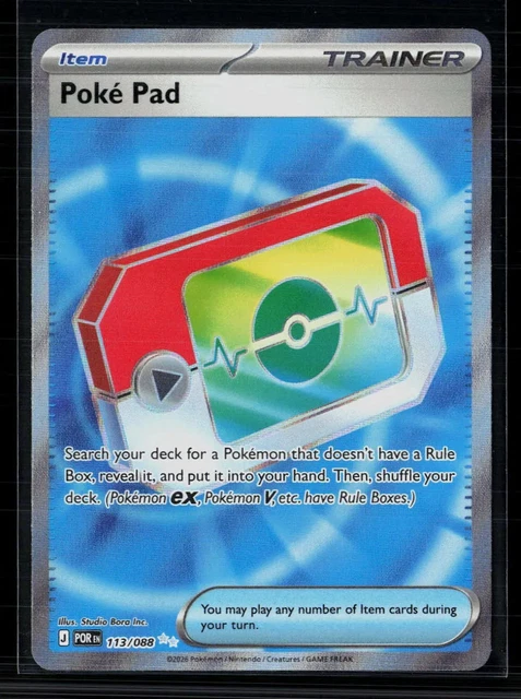 POKEMON 2026 MEGA Evolution – Ascended Heroes Poké Pad UR #113/88 £15. ...