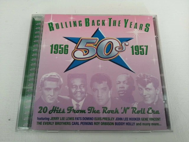 ROLLING BACK THE YEARS 50'S 1956-1957 UK CD Album ELVIS PRESLEY FATS DOMINO more EUR 1,16 ...