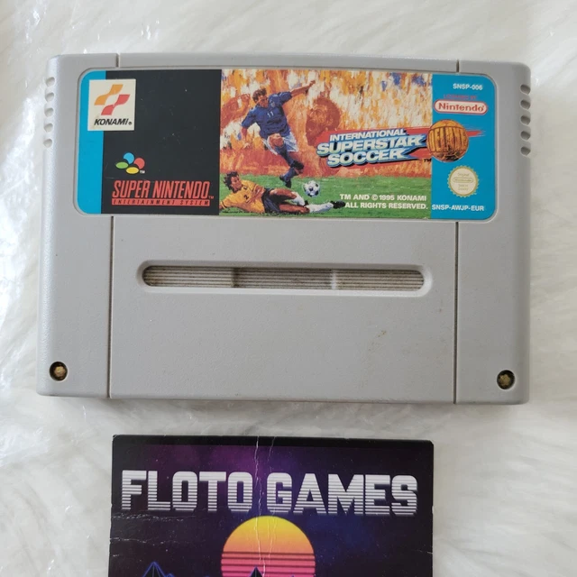 JEU INTERNATIONAL SUPERSTAR Soccer ISS Deluxe SNES PAL EUR - Floto ...