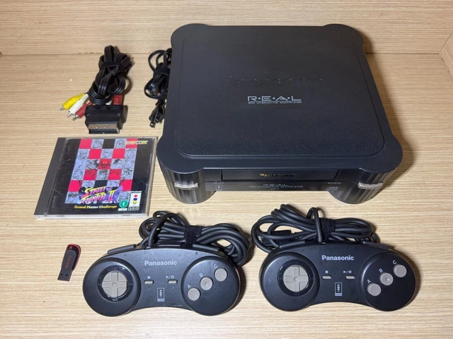 PANASONIC 3DO FZ1 FZ-1 + ODE With CD function (USB EXT) + 240p AV ...