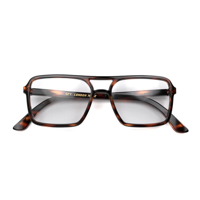 LONDON MOLE SPY Blue Blockers Gloss Tortoiseshell 80’s Style Glasses ...