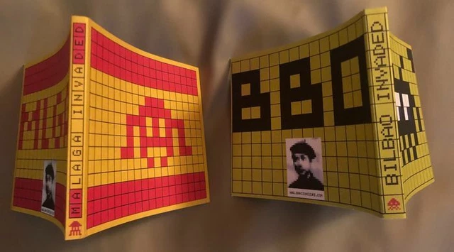 SPACE INVADER - Bilbao & Malaga (libro + mappa) Invaded EUR 100,00 ...
