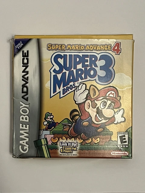 SUPER MARIO ADVANCE 4: Super Mario Bros. 3 CIB (Game Boy Advance, 2003 ...