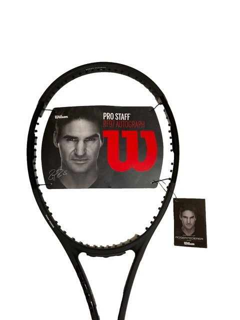 NEW WILSON PRO Staff RF97 V11 Roger Federer Autograph Tennis Racquet 4 ...