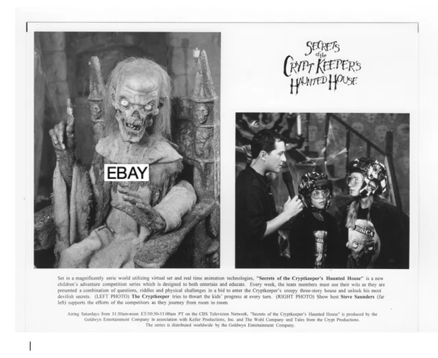 SECRETS OF THE Crypt Keeper's Haunted House 1996 Original Tv Series ...