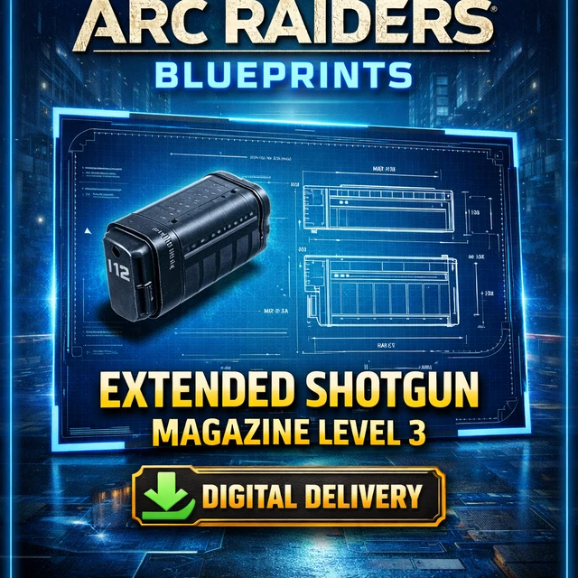 **CHEAPEST ON EBAY** Arc Raiders - Extended Shotgun Magazine Level 3 £6 ...