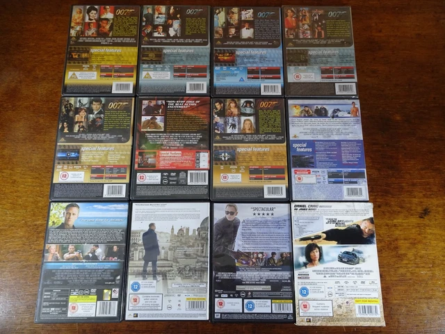 JAMES BOND 007 DVD Bundle (D192) £8.65 - PicClick UK
