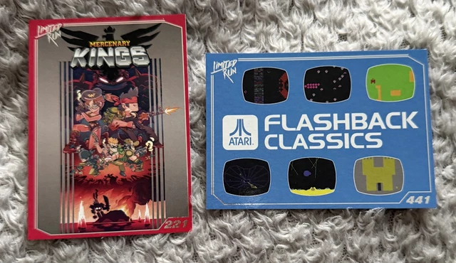 LIMITED RUN TRADING Card Mercenary Kings Atari Flashback Classics 221 ...