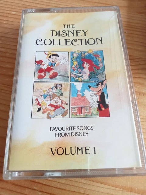 THE DISNEY COLLECTION Favourite Songs From Disney Volume 1 Cassette £8. ...