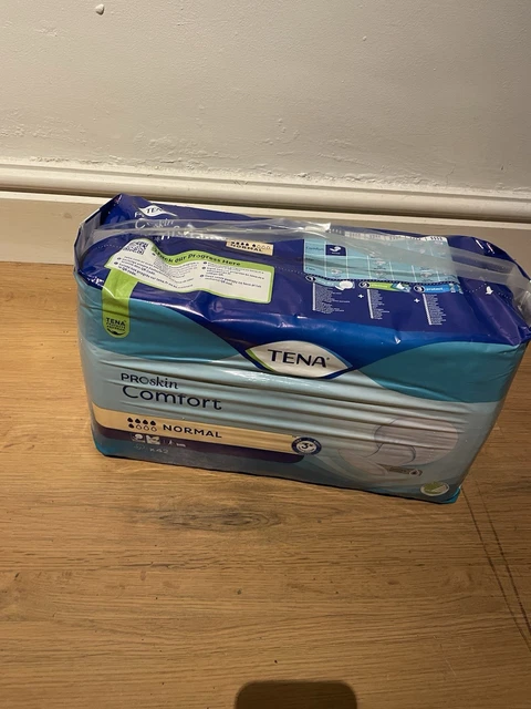 TENA PROSKIN COMFORT Incontinence Pads, Normal, 42-Pack £5.45 - PicClick UK