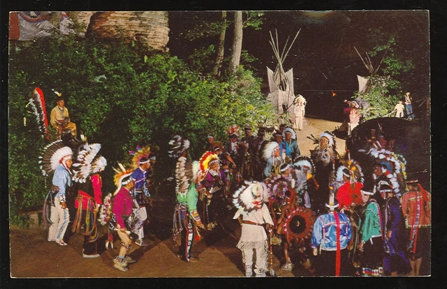 WAR DANCE OF the Winnebago, Stand Rock Indian Ceremonial (unposted ...