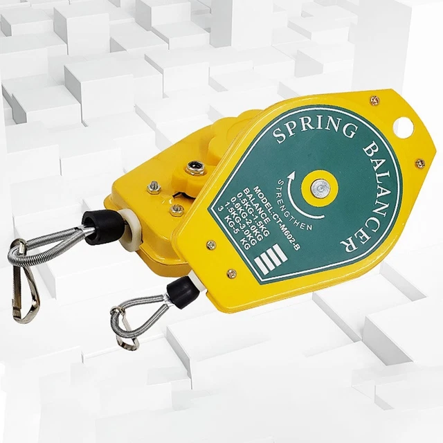 SPRING BALANCER SPRING Balancer Kit Wire Rope Wiring Tool Wrench ...