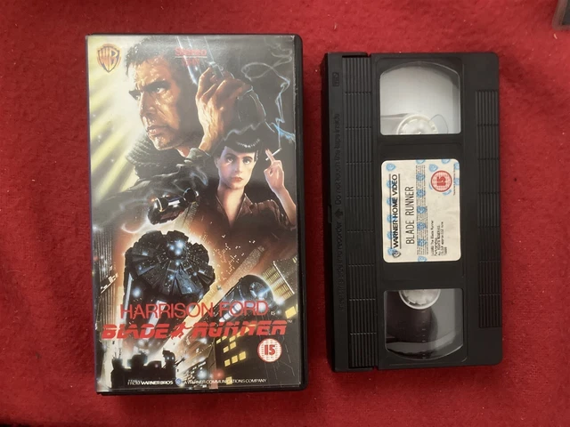 BLADE RUNNER WARNER Brothers Vintage Vhs Video Tested Nice Copy £8.99 ...