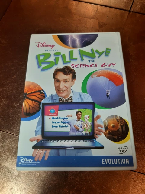 BILL NYE THE Science Guy Evolution Educational DVD DISNEY ! Rare in UK ...