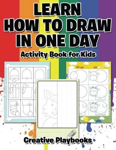 LEARN HOW TO Draw in One Day Activity Book for Kids £10.84 - PicClick UK