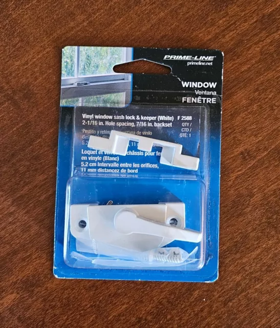 PRIME-LINE WINDOW SASH Lock Replacement Hardware Diecast Metal White ...