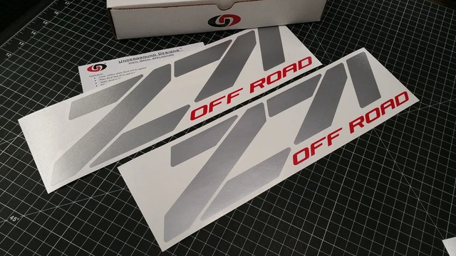 Z71 OFF ROAD Decals (2pk) Bed Side Fender Stickers 15" Fits Chevy ...