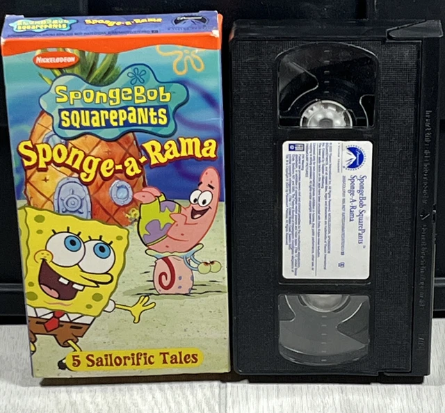 SPONGEBOB SQUAREPANTS - Sponge-A-Rama VHS 2003 Nickelodeon EUR 11,39 ...
