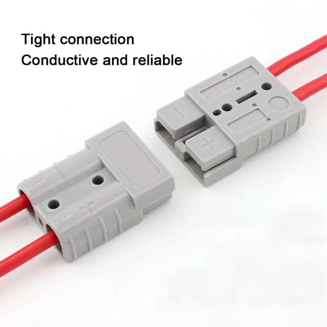 2PCS POWER INVERTER Silver-plated Terminal Battery Quick Connector Kit ...