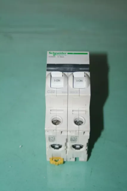 Schneider A9f77232 Disjoncteur Acti9 Ic60n 2p 32a Courbe C Eur 20 00