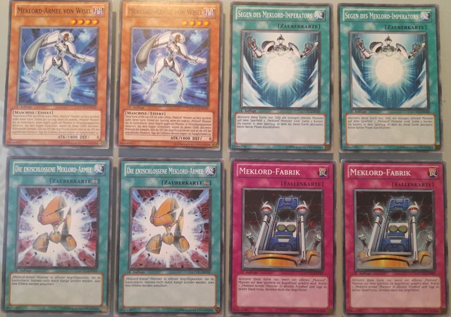 KONAMI YU-GI-OH 5DS Meklord Armee Support Common Aporia Iliaster Ark ...