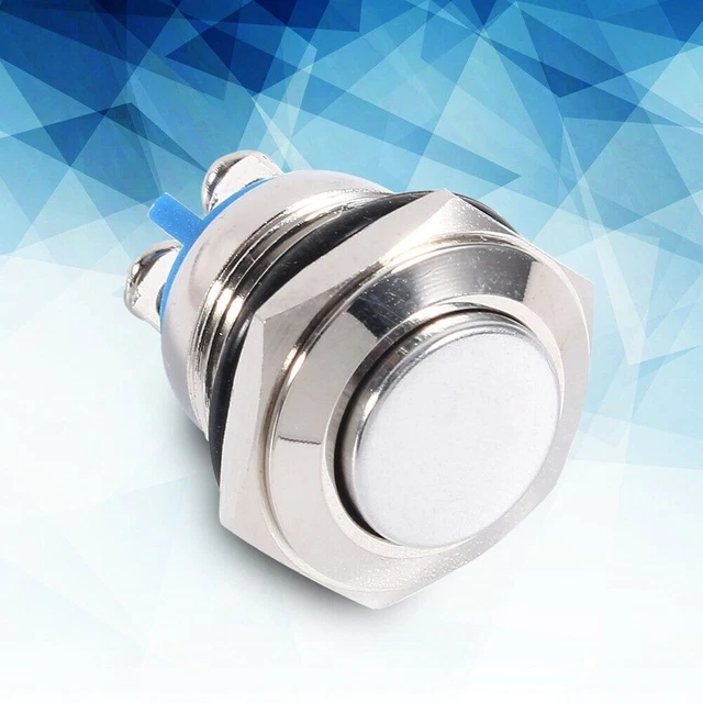 STAINLESS STEEL PUSH Button Switch IP66 Waterproof Momentary On Off ...