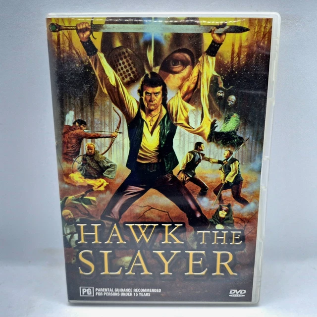 HAWK THE SLAYER DVD Region 4 1980 Sword & Sorcery Fantasy Adventure $24 ...
